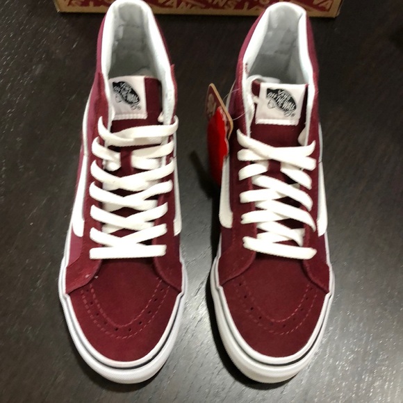 Vans | Shoes | Vans Sk8hi Slim Windsor Wine | Poshmark